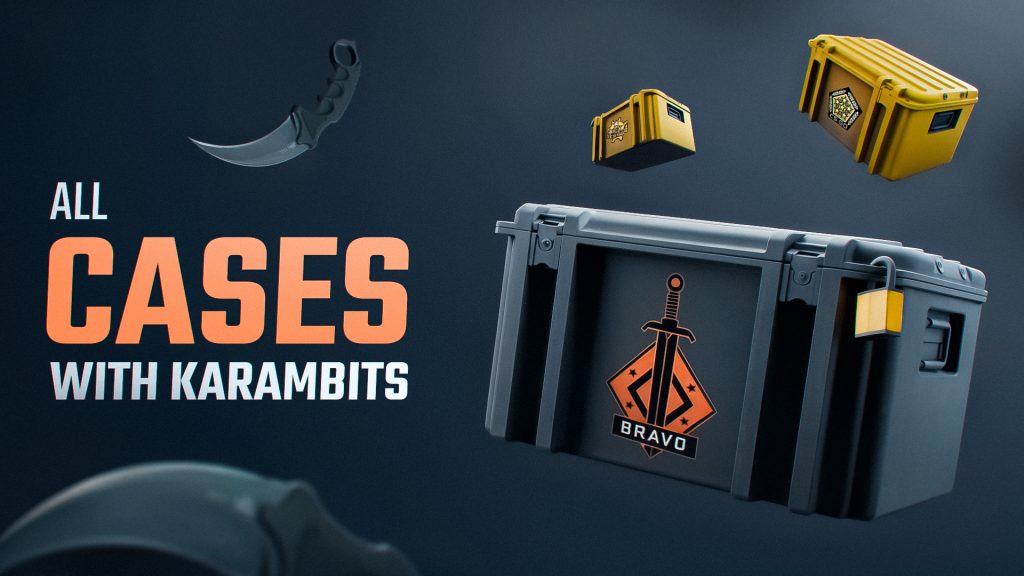 Todas las cajas de CS2 con karambits [2026]
