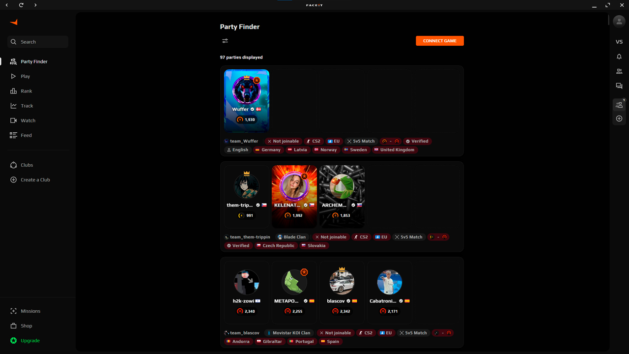 FACEIT 2.0 Update: All Changes & Features