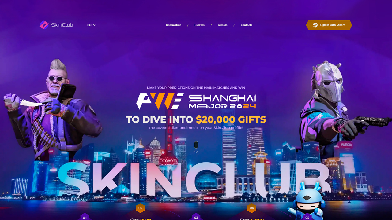 Skin.Club Pick’em Shanghai Major 2025: Regole e Premi