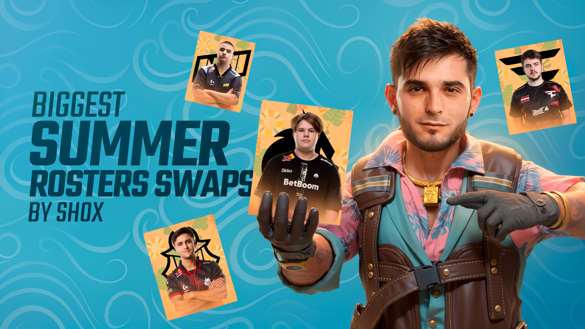 Biggest CS2 Roster Moves This Summer – With Shox