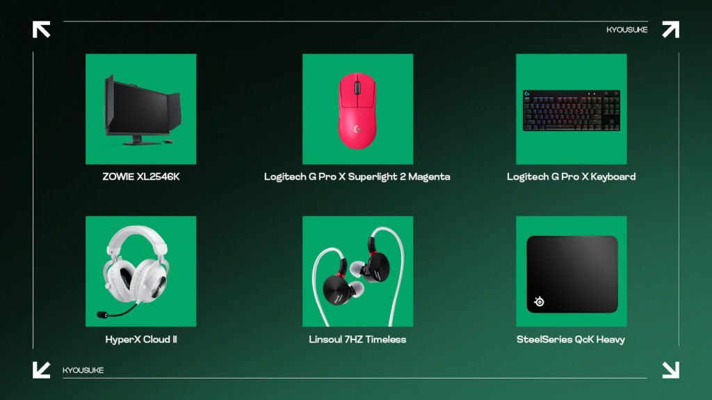 kyousuke CS2 Settings: Full Guide [2025]