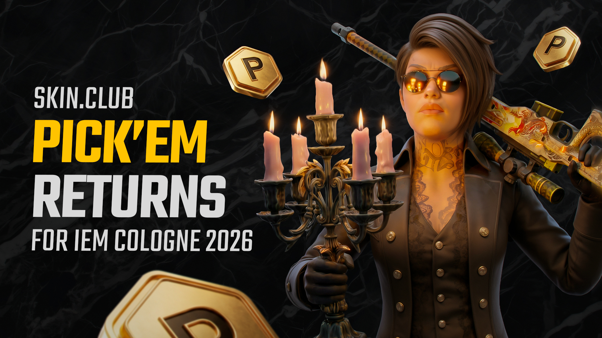 Skin.Club Pick’em 挑战赛重返 IEM Cologne 2026